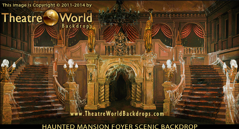 ADDAMS FAMILY Scenery | TheatreWorld Backdrops