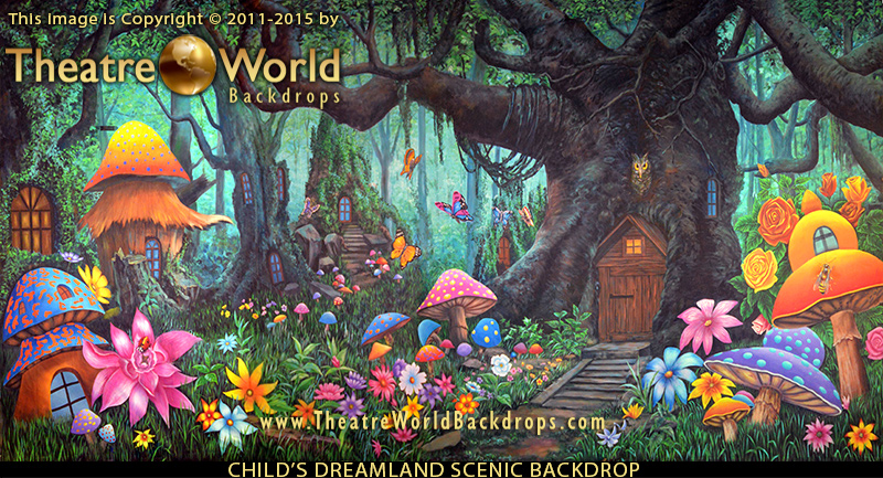 New Main Stage Backdrop Series to Support Fairy Tale Stage Productions